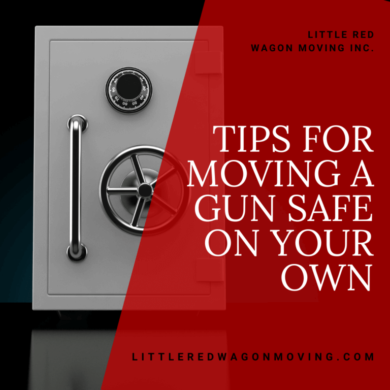 Tips for Moving a Gun Safe on Your Own | Little Red Wagon Moving
